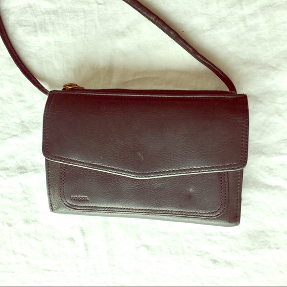 Fossil | Bags | Fossil Gen Leather Mini Traveler Crossbody Purse | Poshmark